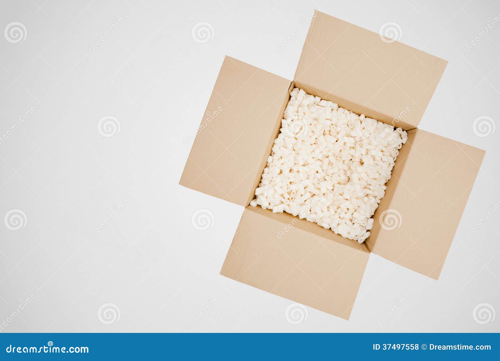 Open Package - Carton Box stock photo. Image of transport - 37497558