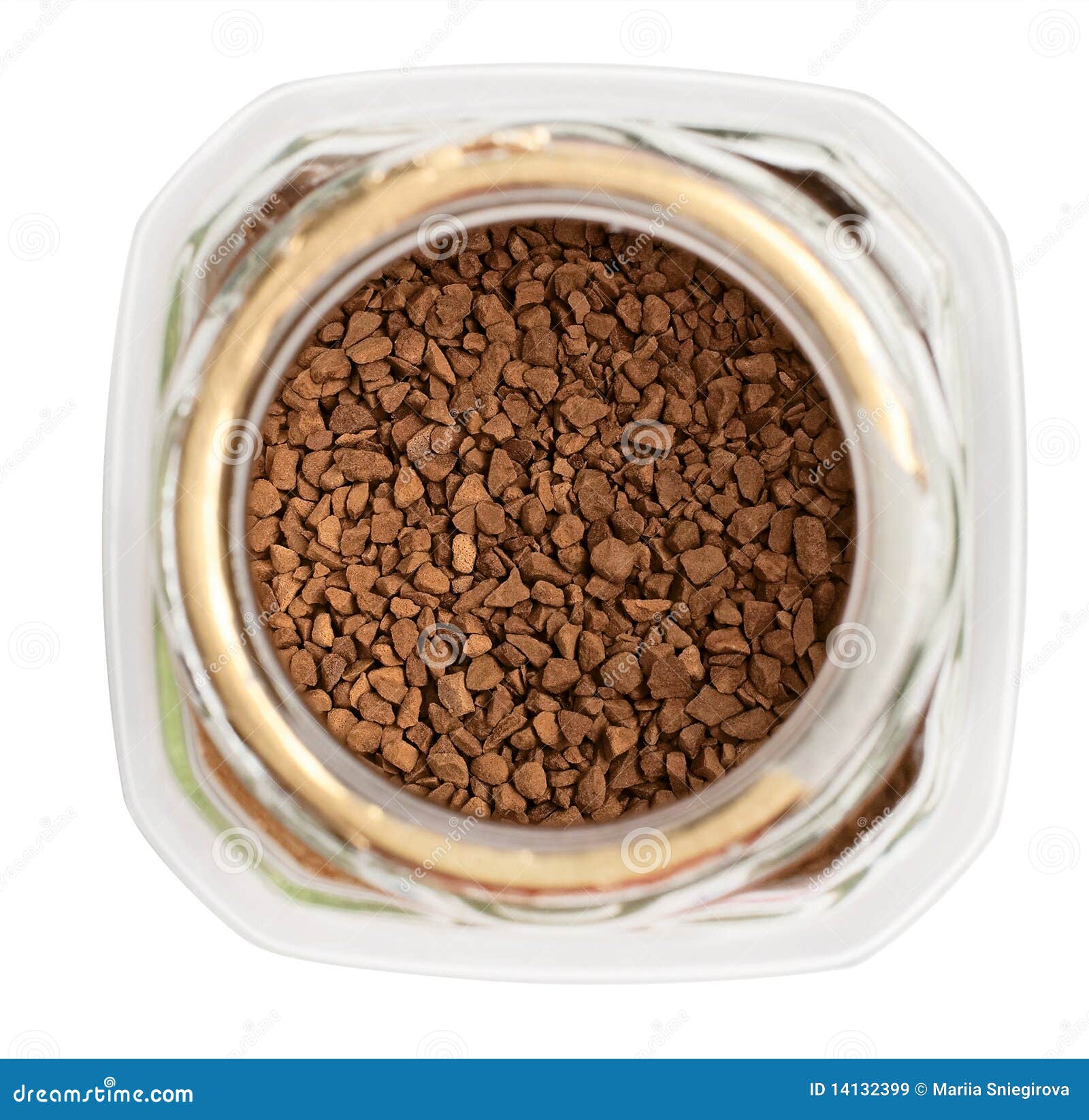 Open Package of Instant Coffee Stock Image - Image of gourmand ...