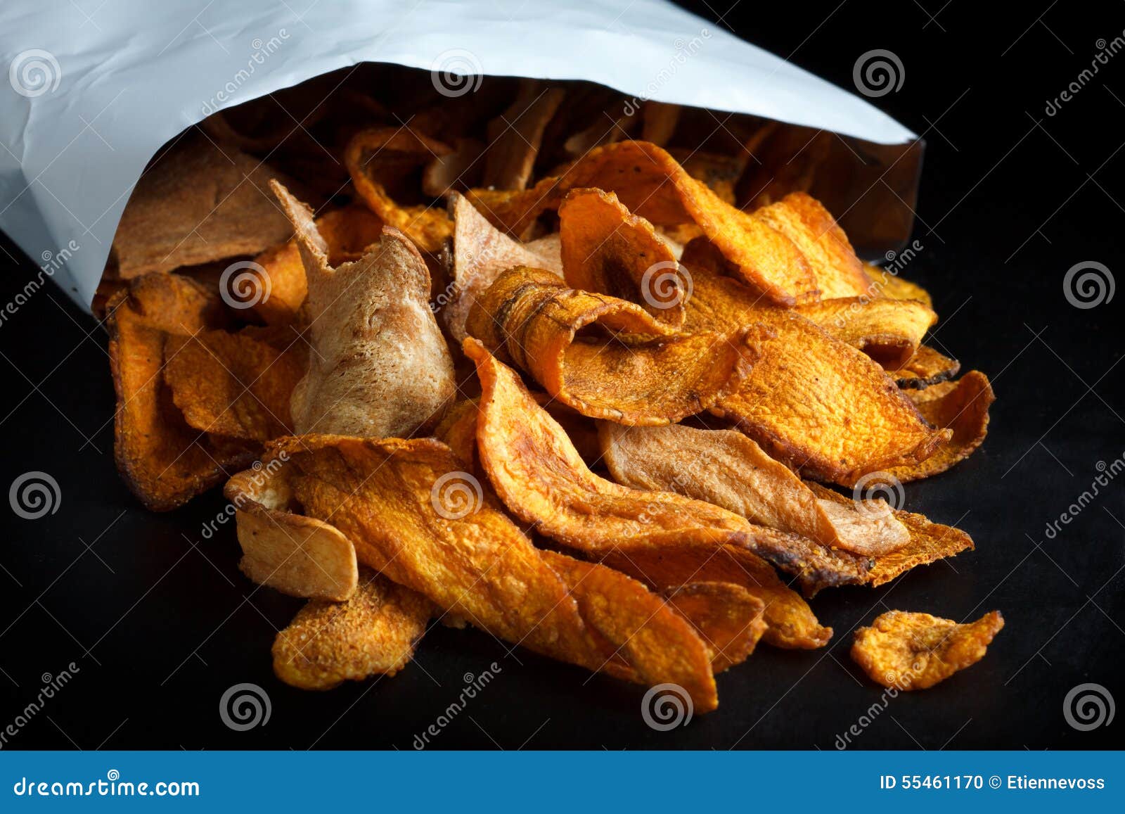 Open Packet Of Prawn Crackers Royalty-Free Stock Photography ...