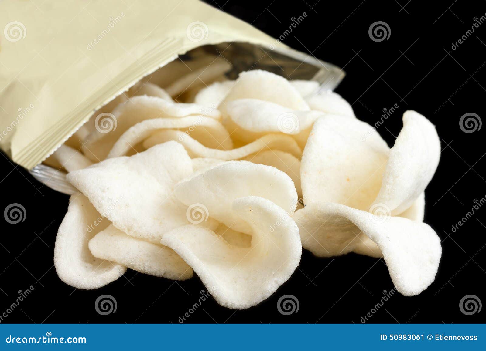 Open Packet Of Prawn Crackers Royalty-Free Stock Photography ...