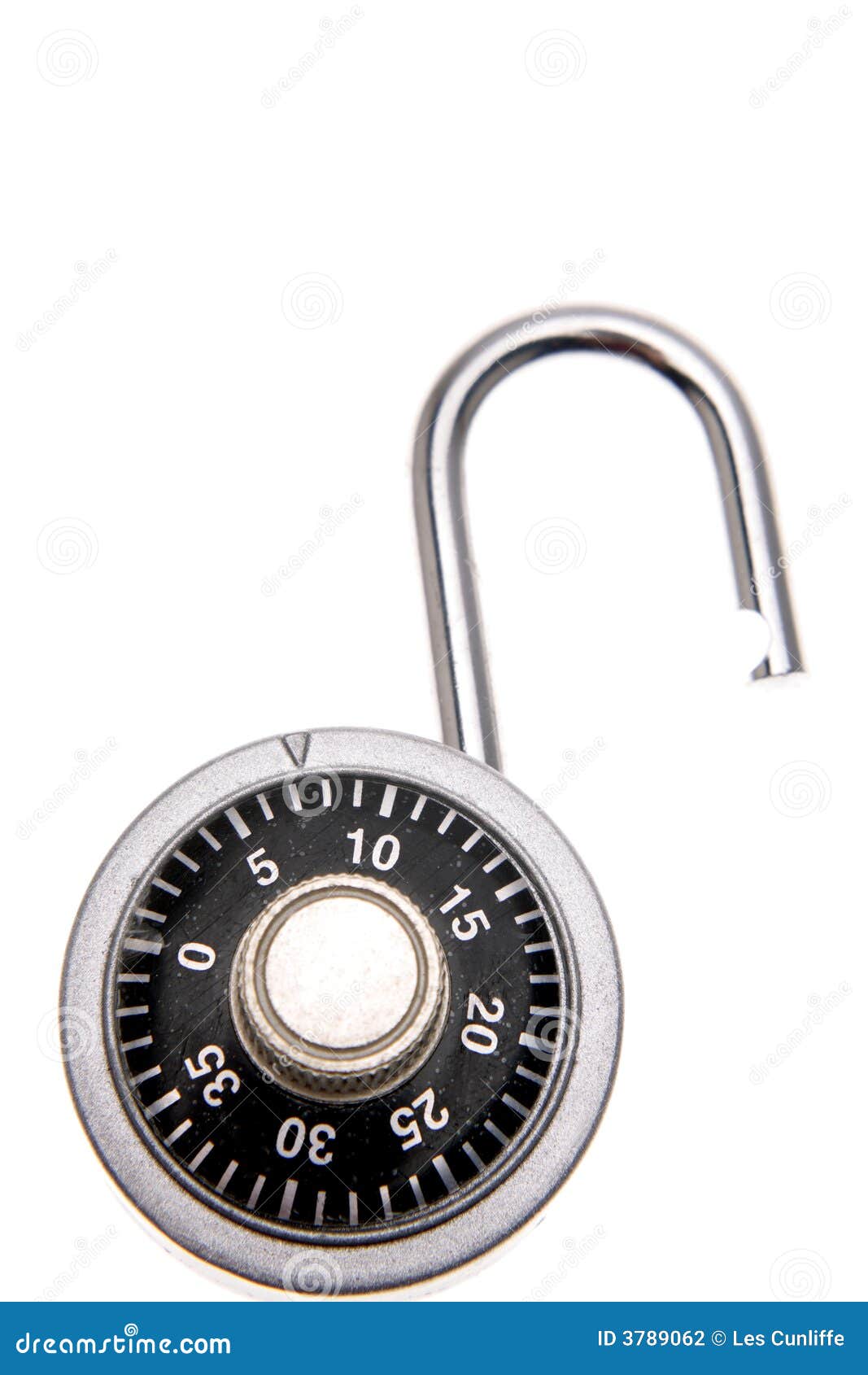 Open padlock stock photo. Image of mistrust, prohibit - 3789062