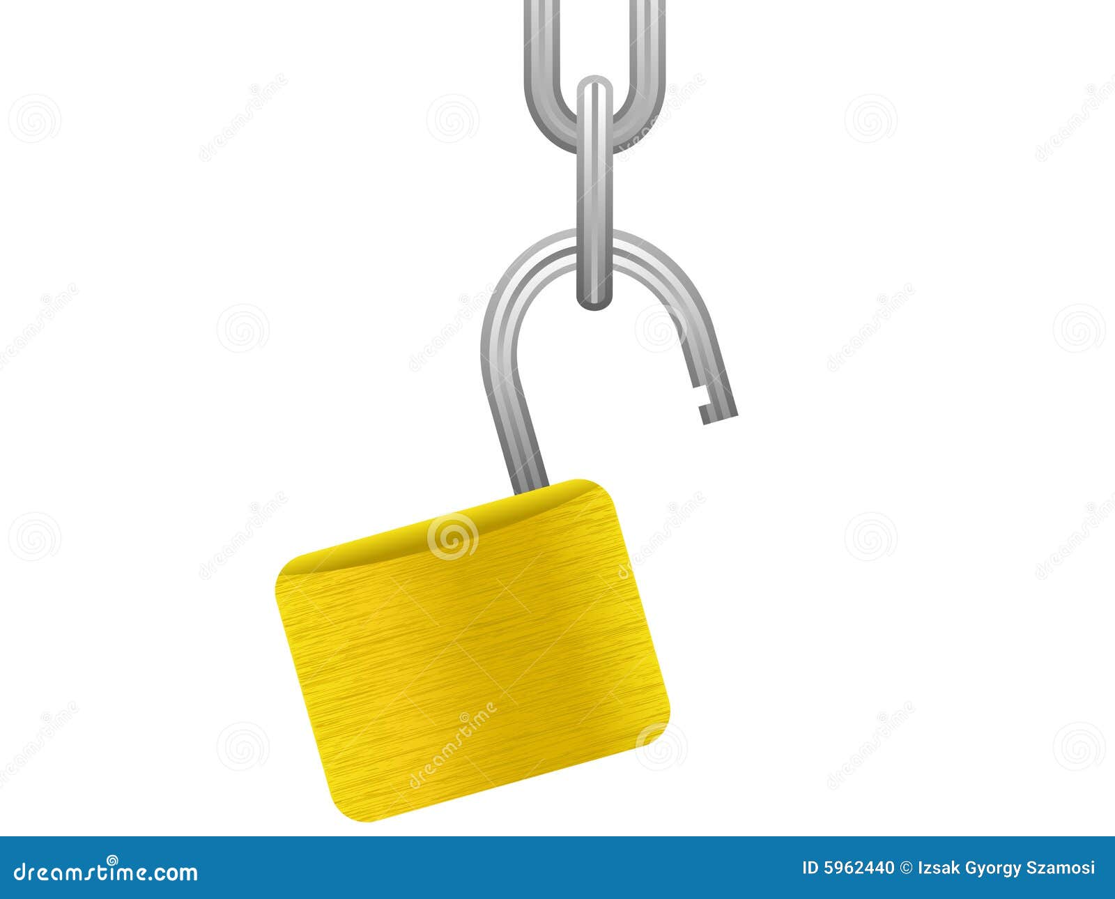 Open Padlock Attention Icon With Exclamation Mark Symbol Warning Alert ...