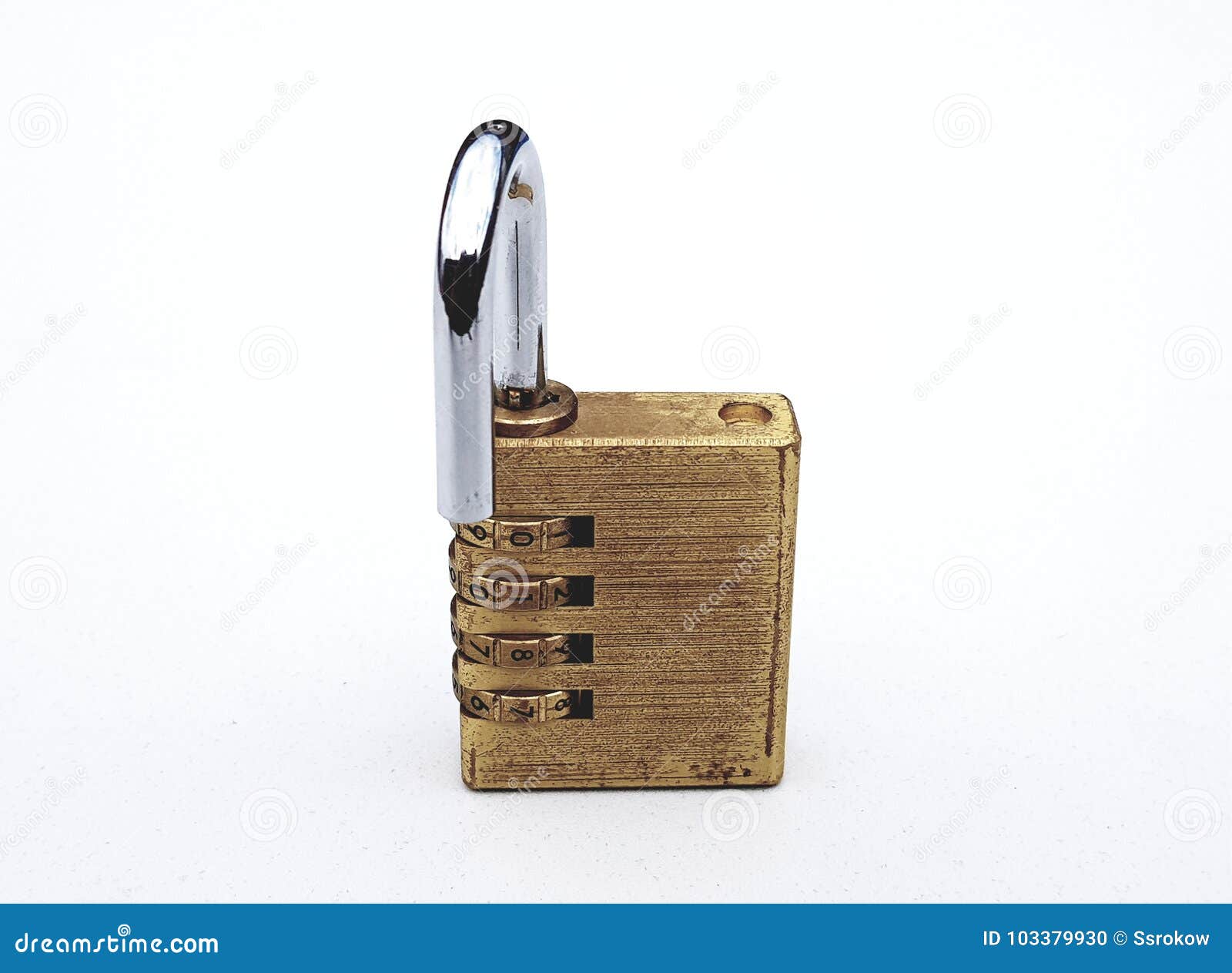 Open padlock stock photo. Image of combo, bras, open - 103379930