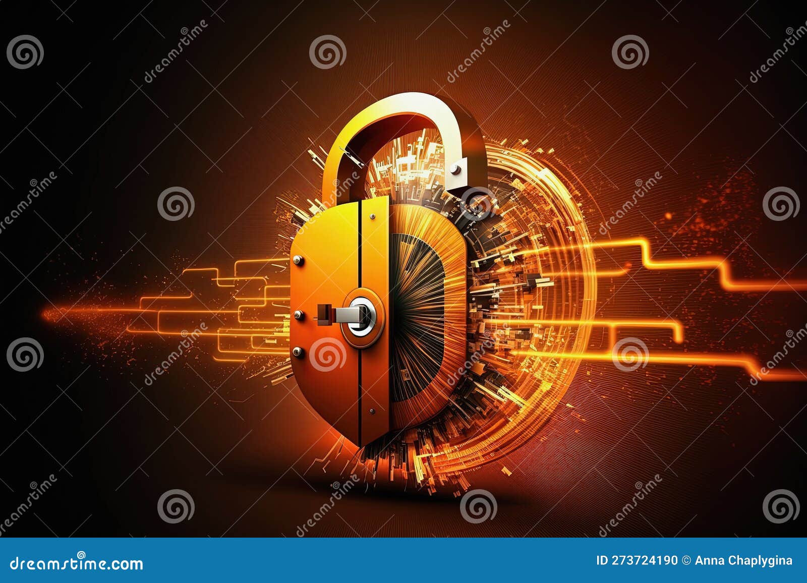 Cyber Attack, Abstract Hi Speed Internet Technology Background ...