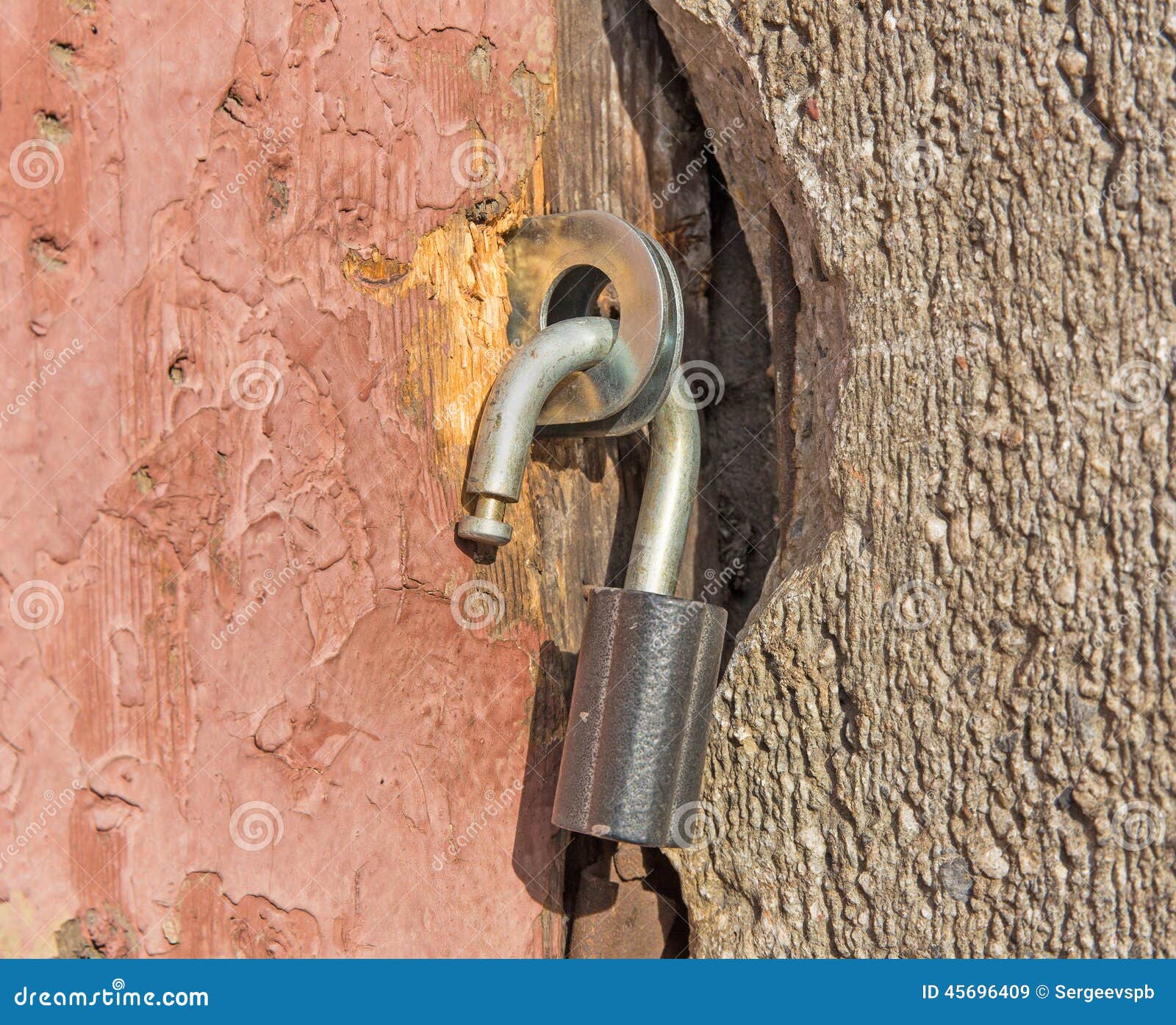 Open padlock stock image. Image of oxidize, lock, crime - 45696409