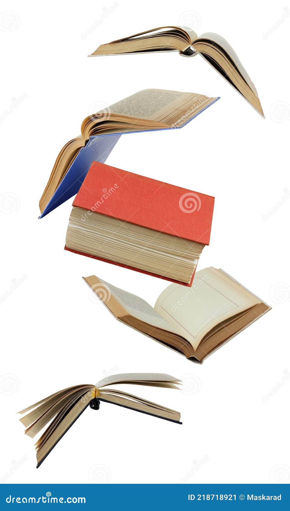Falling Open Books