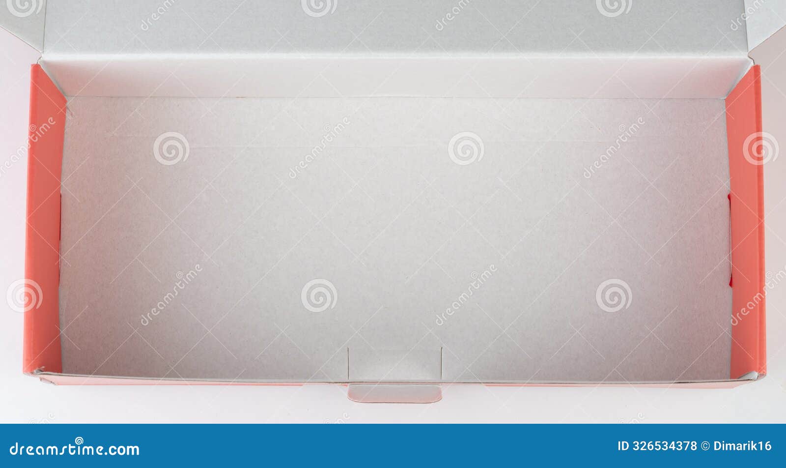 Open paper box stock photo. Image of square, crate, pack - 326534378