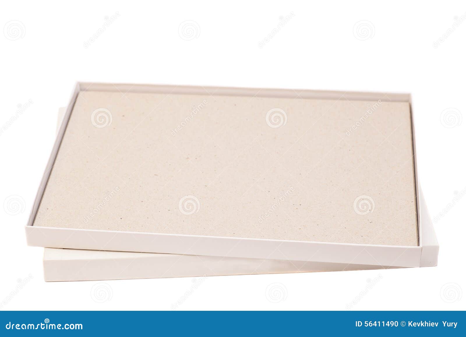 Open paper box stock photo. Image of case, paper, white - 56411490