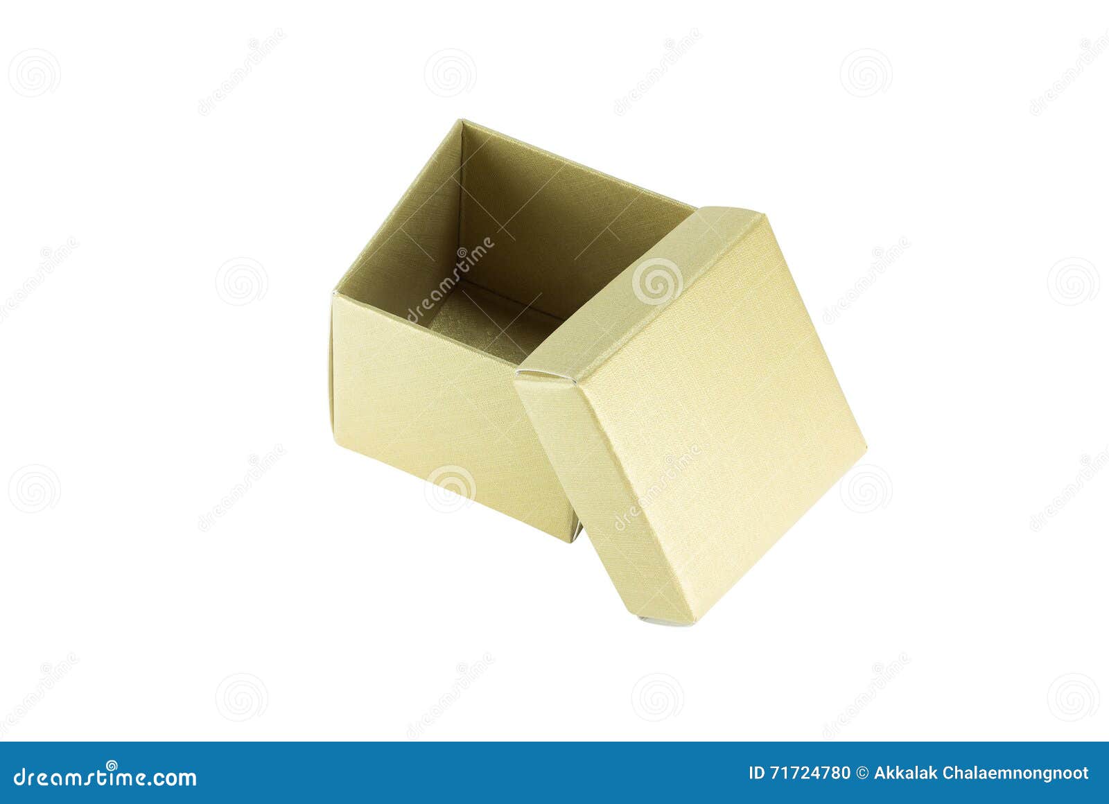 Open paper box isolated stock photo. Image of party, shiny - 71724780