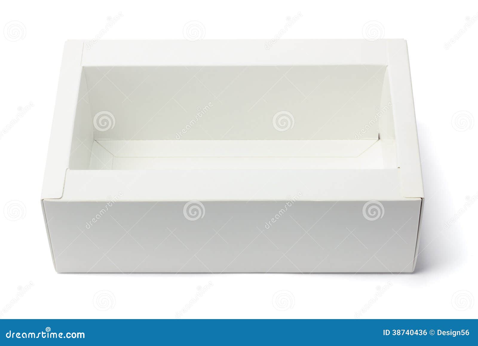 Open Paper Box stock photo. Image of shape, container - 38740436