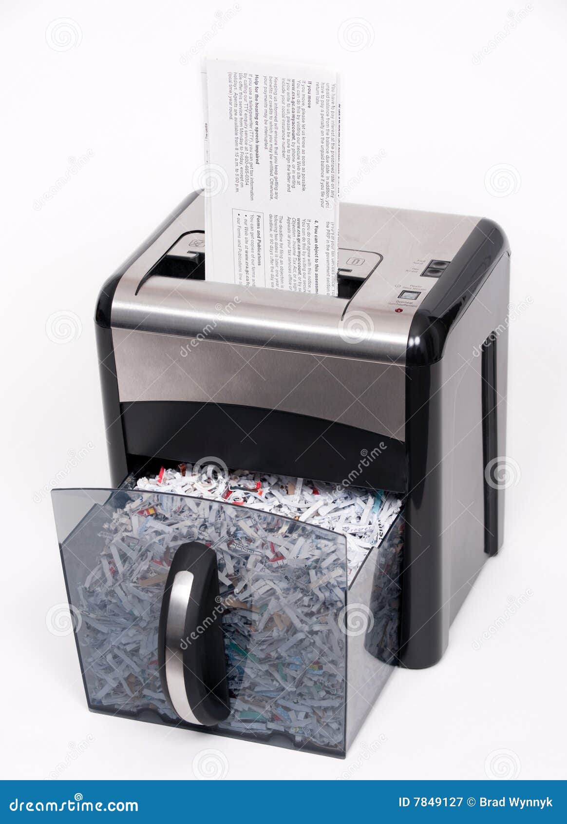 Paper Shredder Machine Royalty-Free Stock Image | CartoonDealer.com ...
