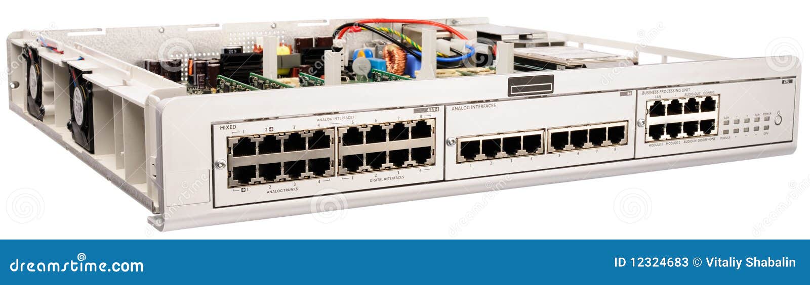 Open phone switch on white stock image. Image of connector - 12324683