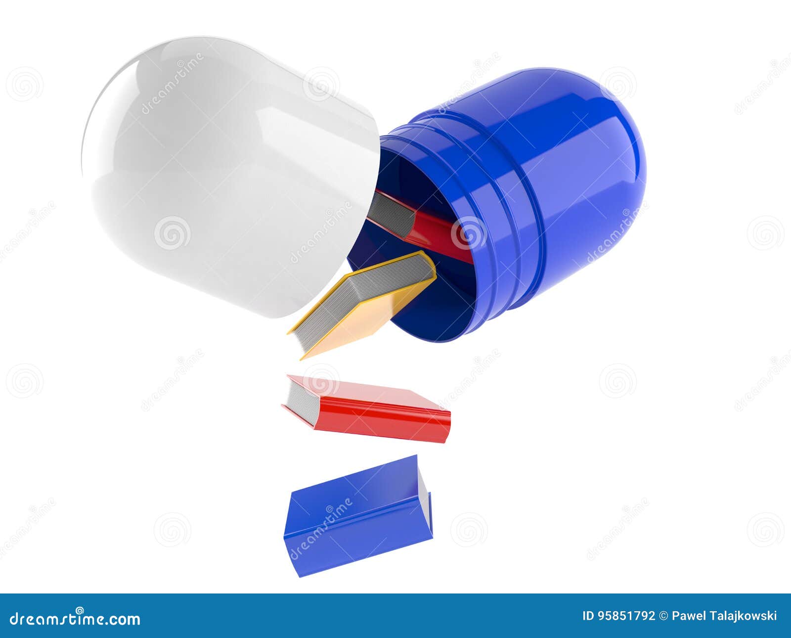 Open Pill Capsule With First Aid Symbols Royalty-Free Stock Image ...
