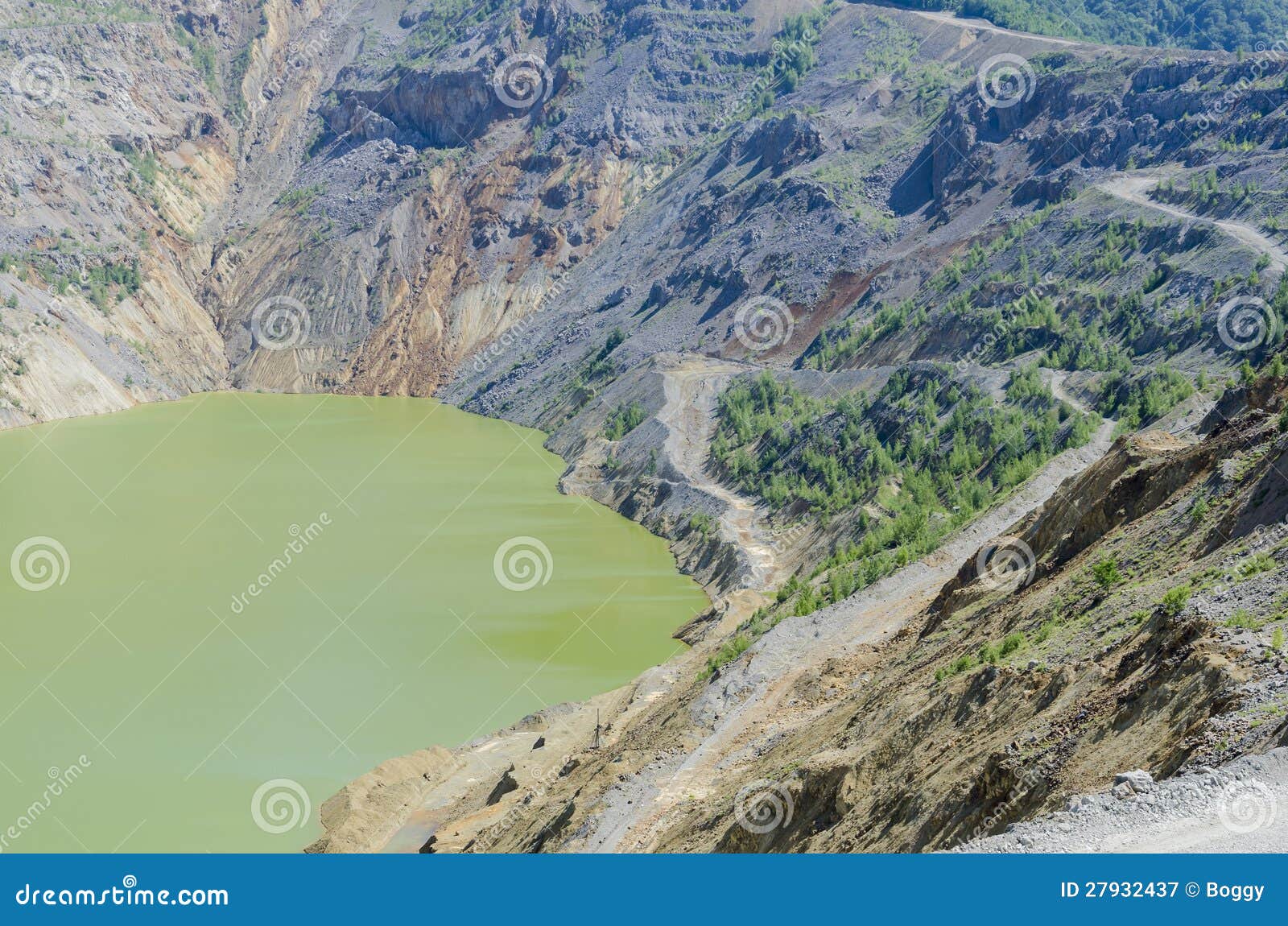 Open pit stock image. Image of geology, dirt, high, industrial - 27932437