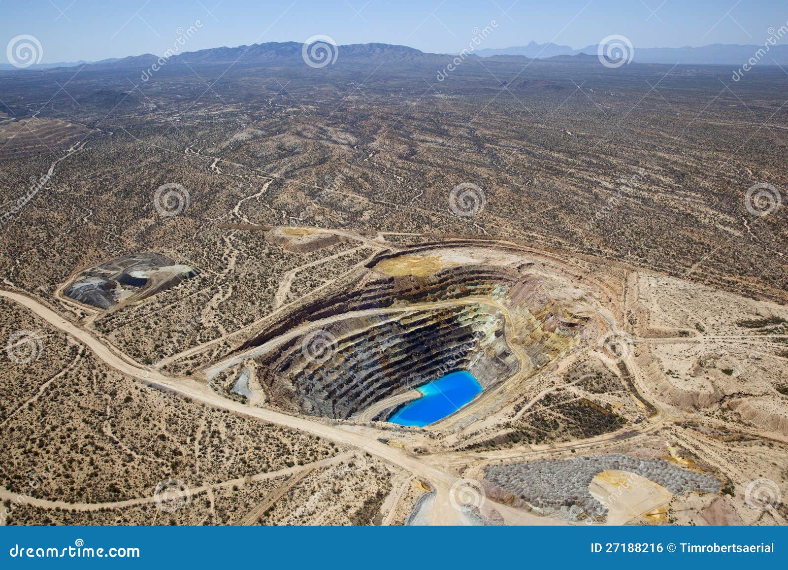 Open Pit Copper Mine stock photo. Image of copper, tucson - 27188216