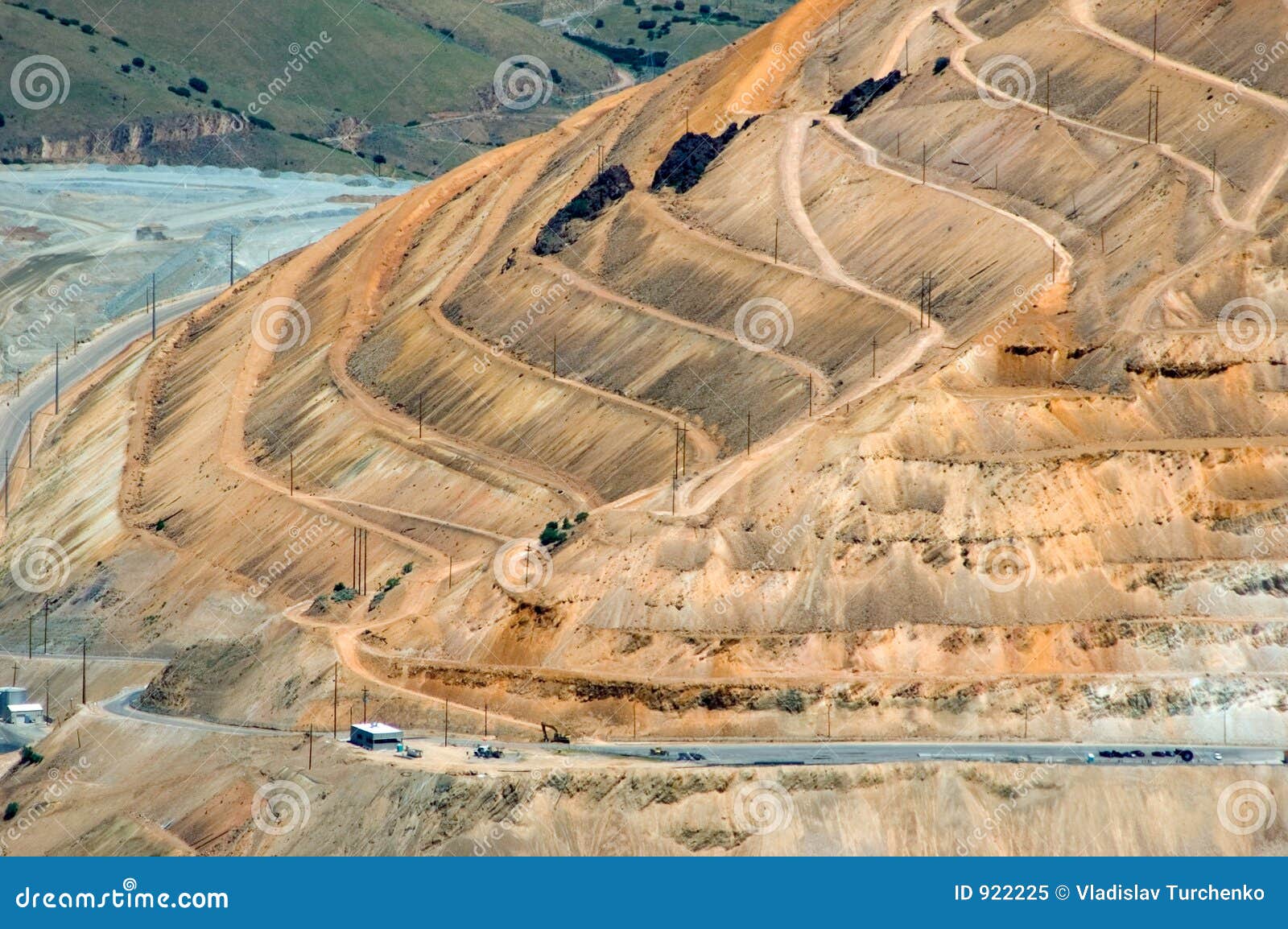 Open pit mine stock image. Image of mining, distraction - 922225