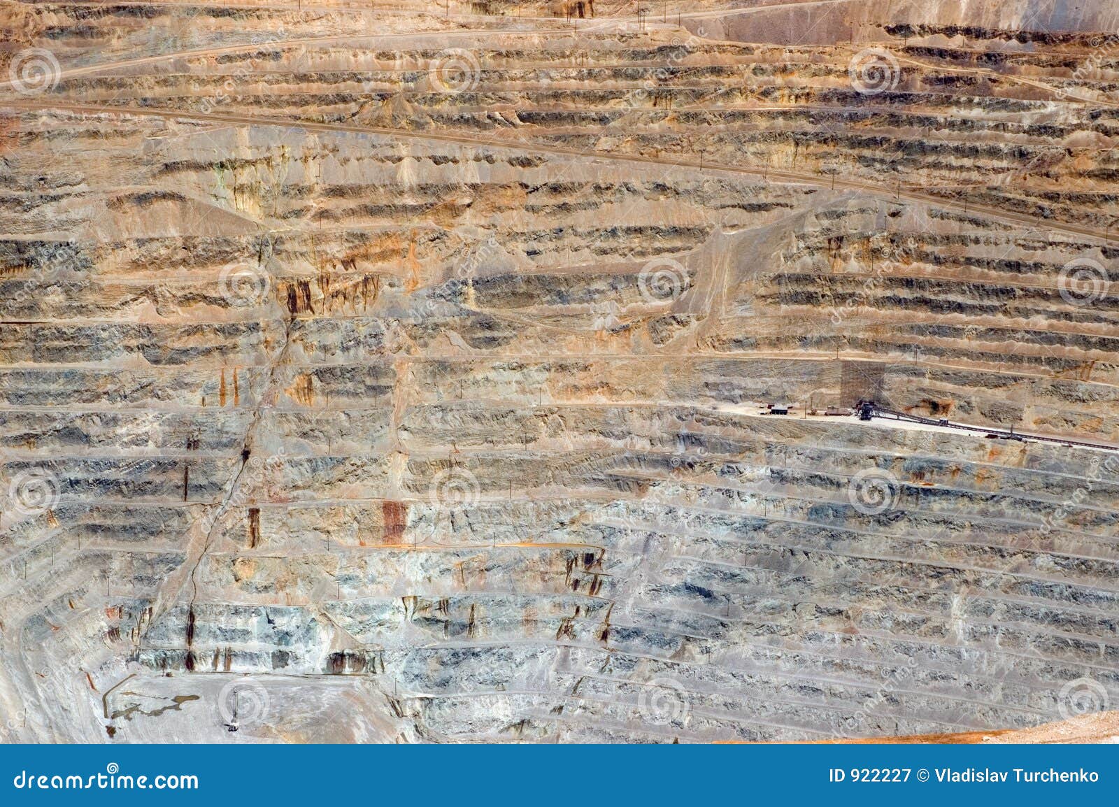 Open pit mine stock image. Image of resources, distraction - 922227