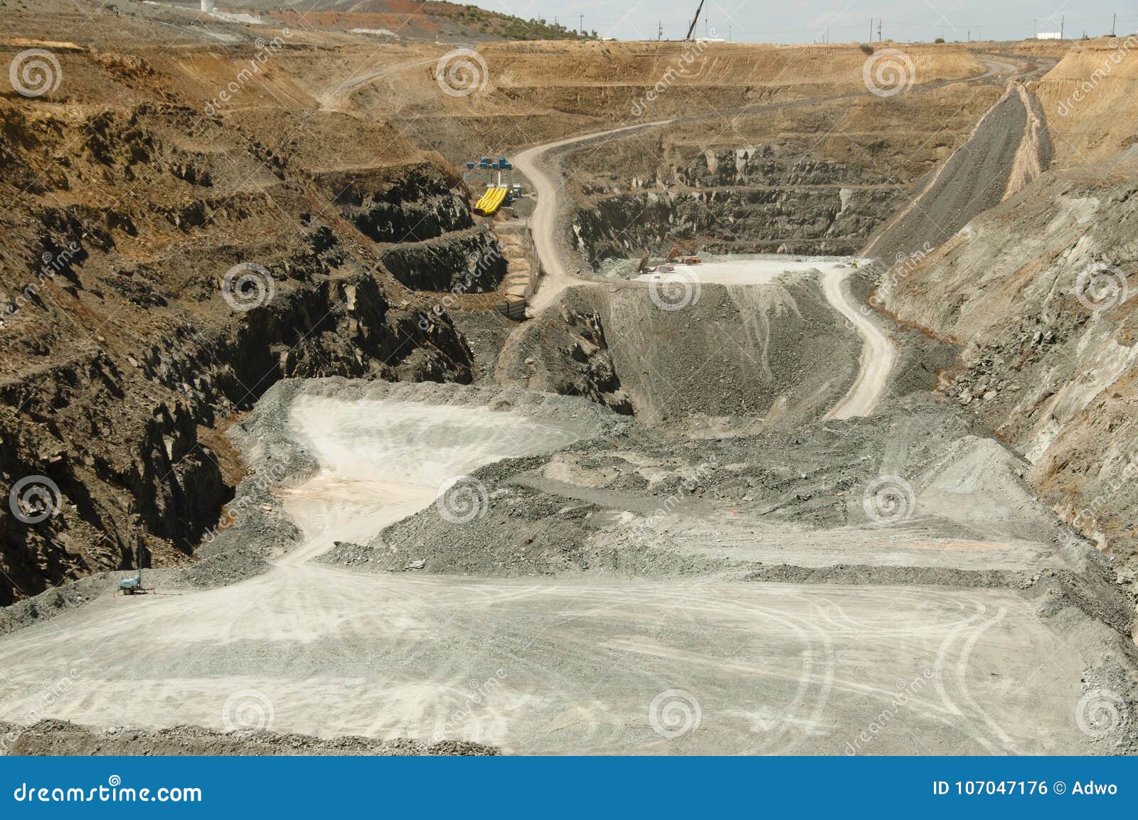 Open Pit stock photo. Image of factory, building, outdoor - 107047176