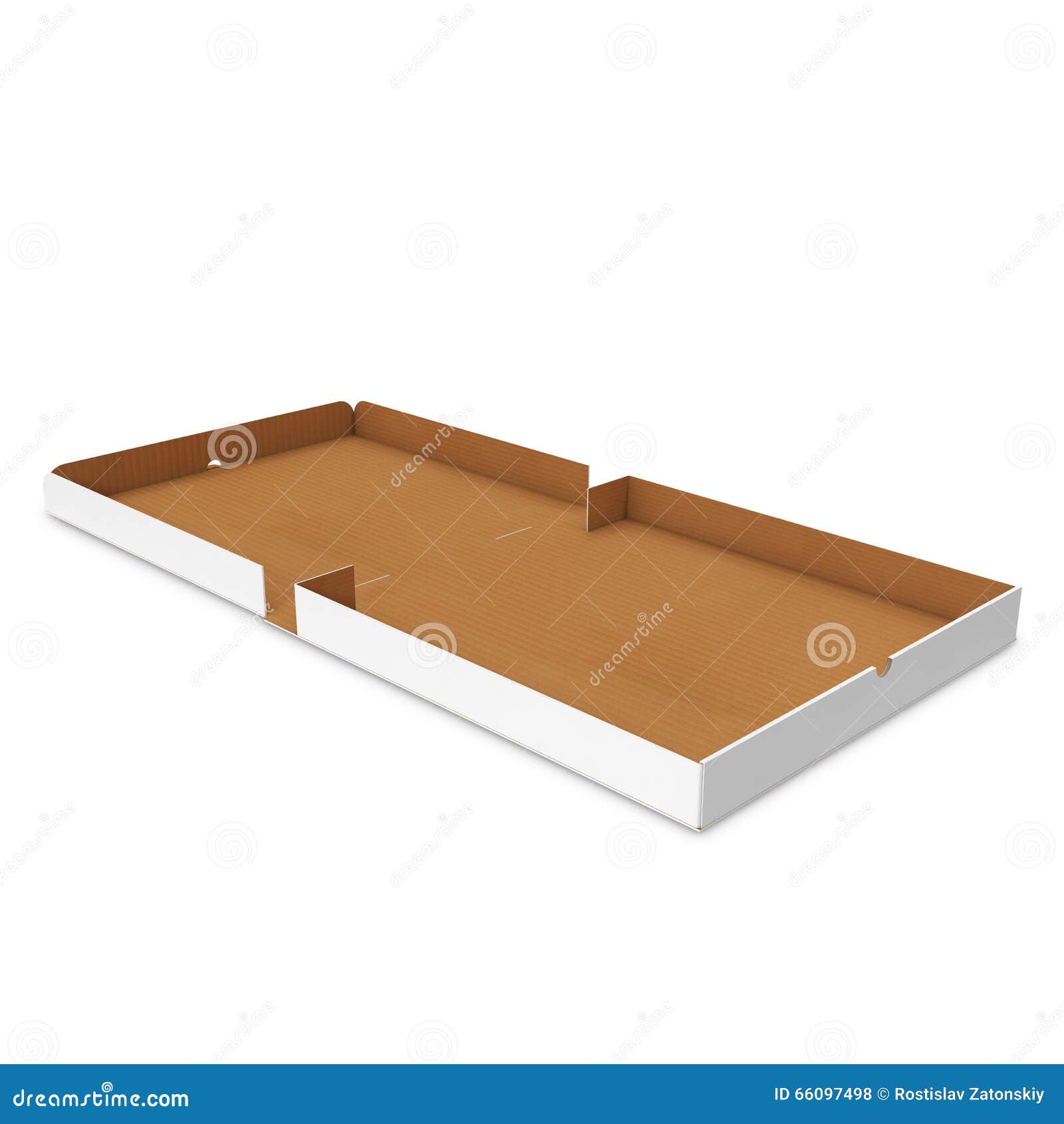 Open pizza box stock illustration. Illustration of copyspace - 66097498
