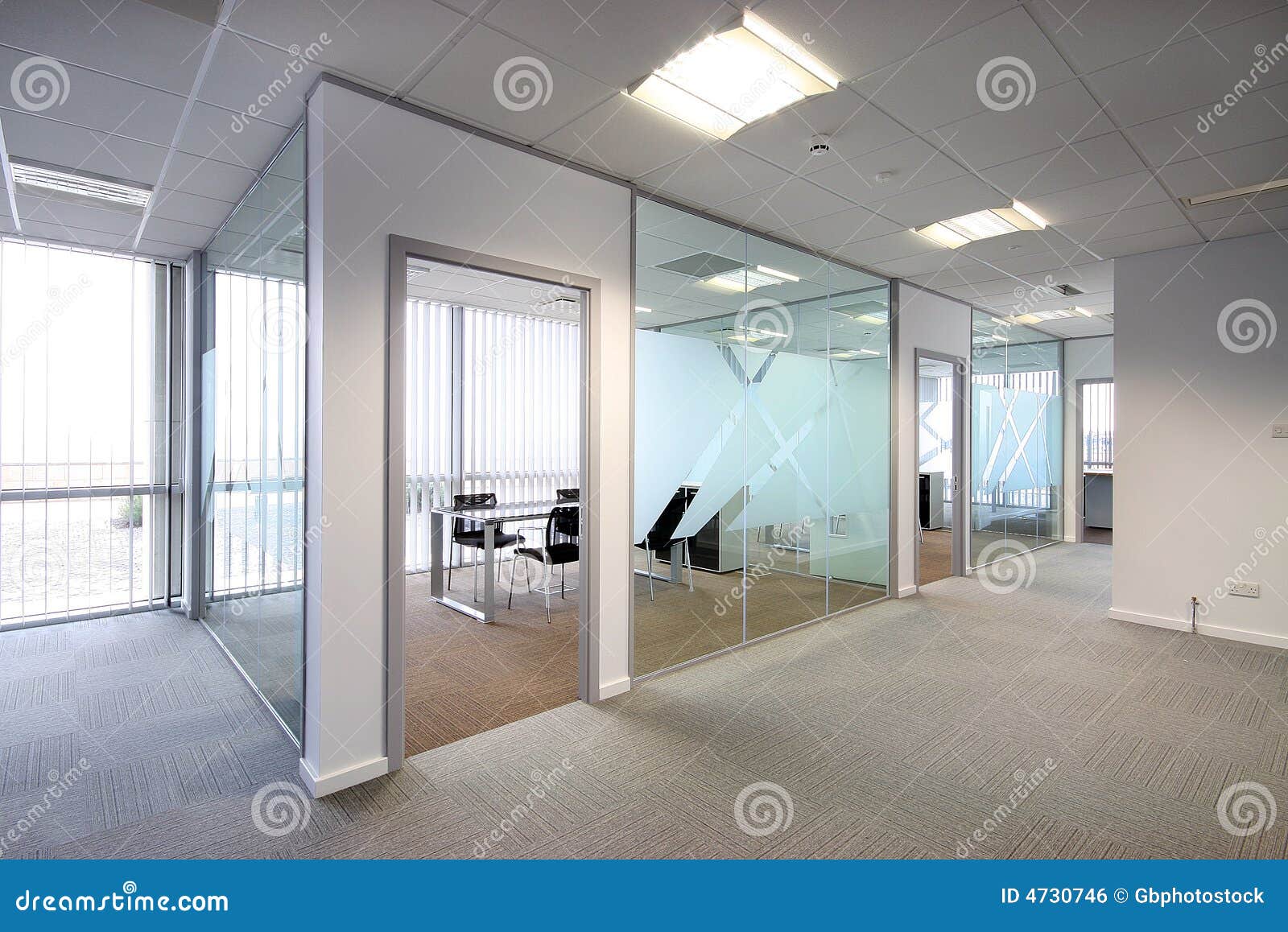 Open Plan Office Reception Royalty-Free Stock Photo | CartoonDealer.com ...