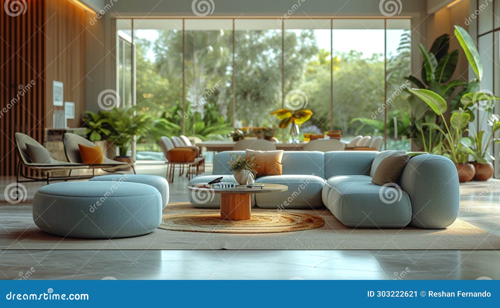 Collaborative Workspace: Harmony in Workspaces Stock Illustration ...