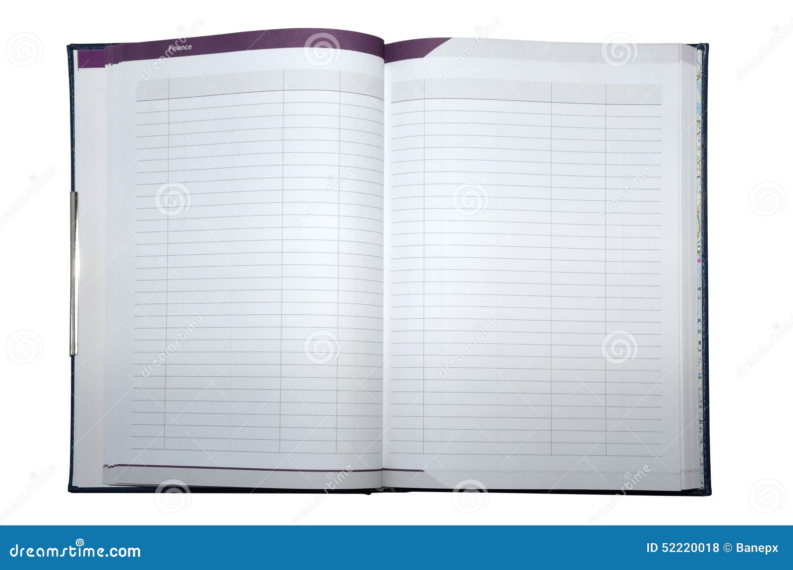 Open planner - Finance stock photo. Image of office, note - 52220018