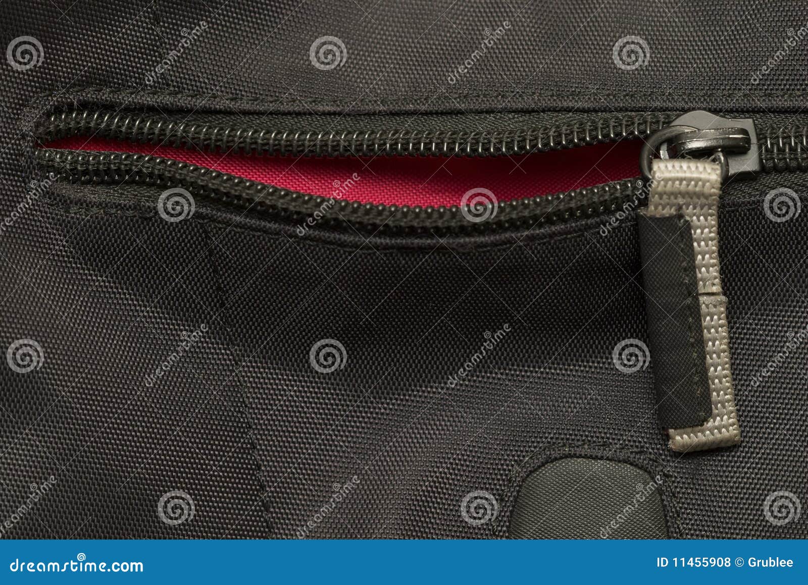 Open pocket stock photo. Image of zipper, black, pocket - 11455908