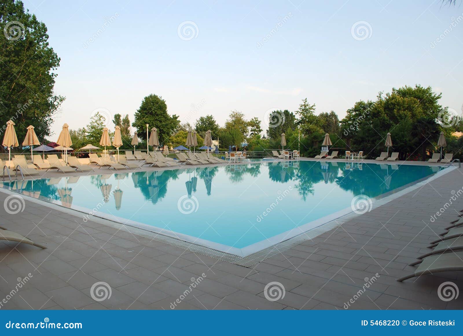 Open pool stock photo. Image of blue, comfort, luxury - 5468220