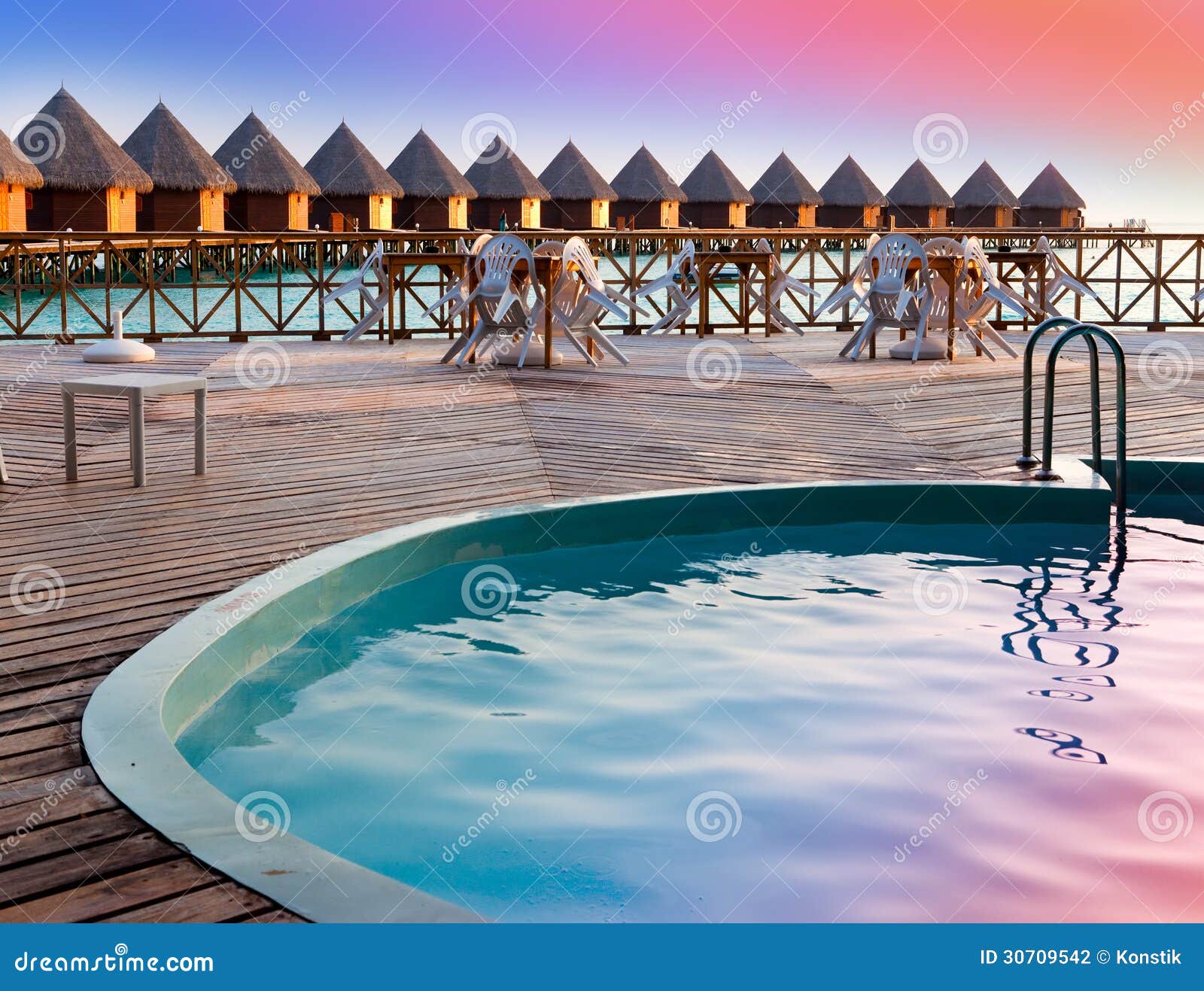 The open pool for swimming stock photo. Image of lantern - 30709542