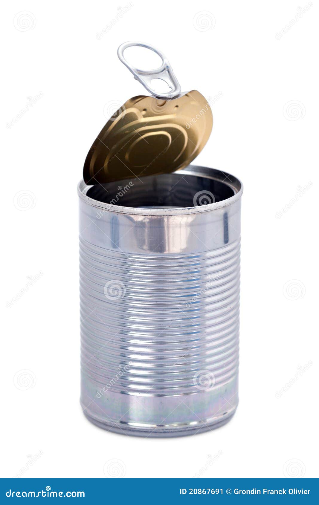 Open pop top can stock image. Image of line, food, container - 20867691