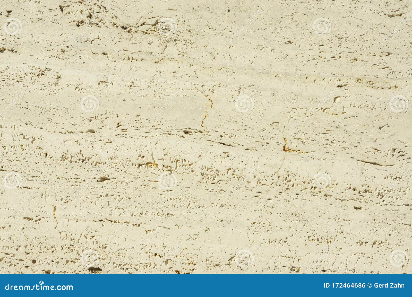 Open-pore Surface of a Travertine Stone with Different Pattern, Texture ...