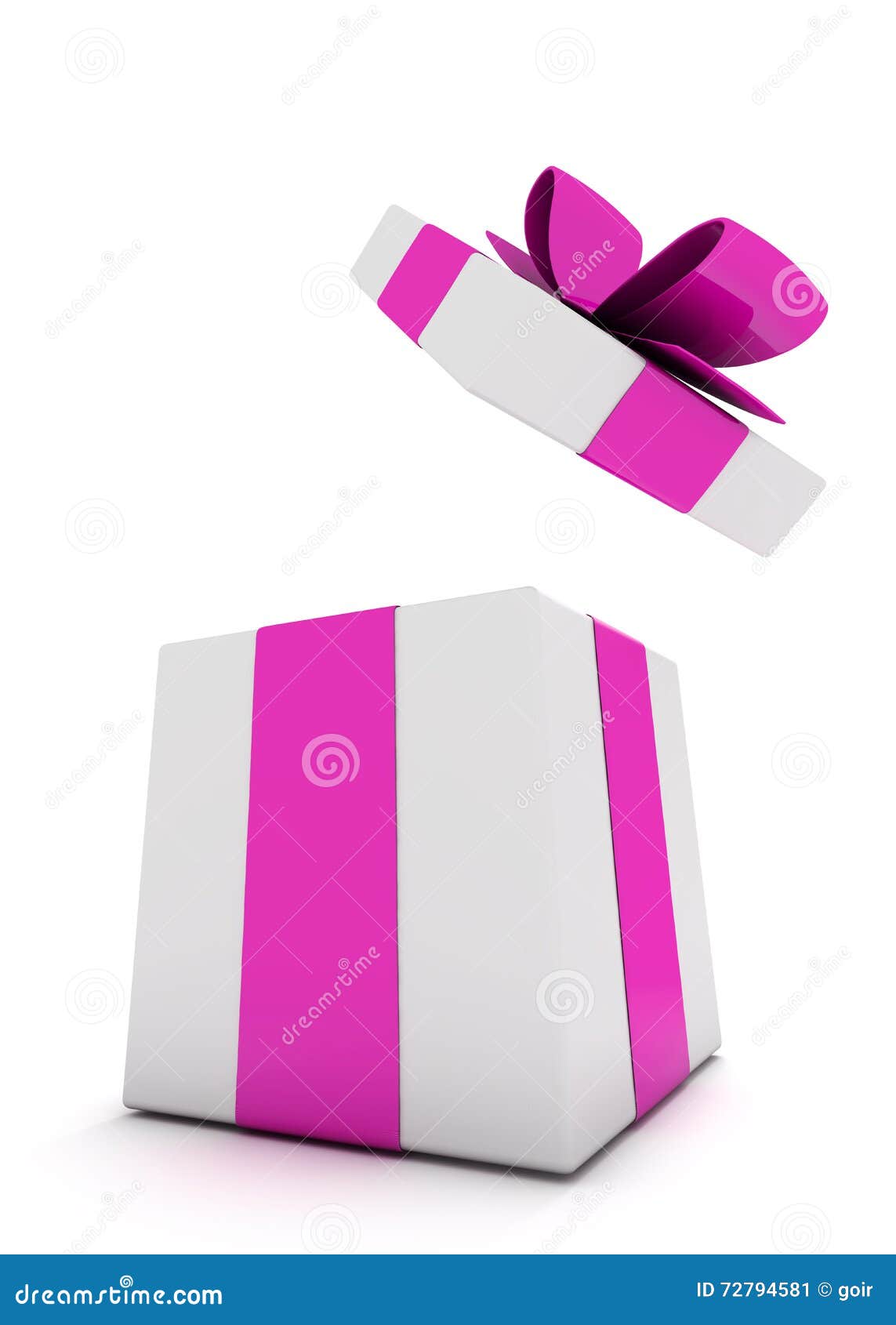 Open present box stock illustration. Illustration of greeting - 72794581