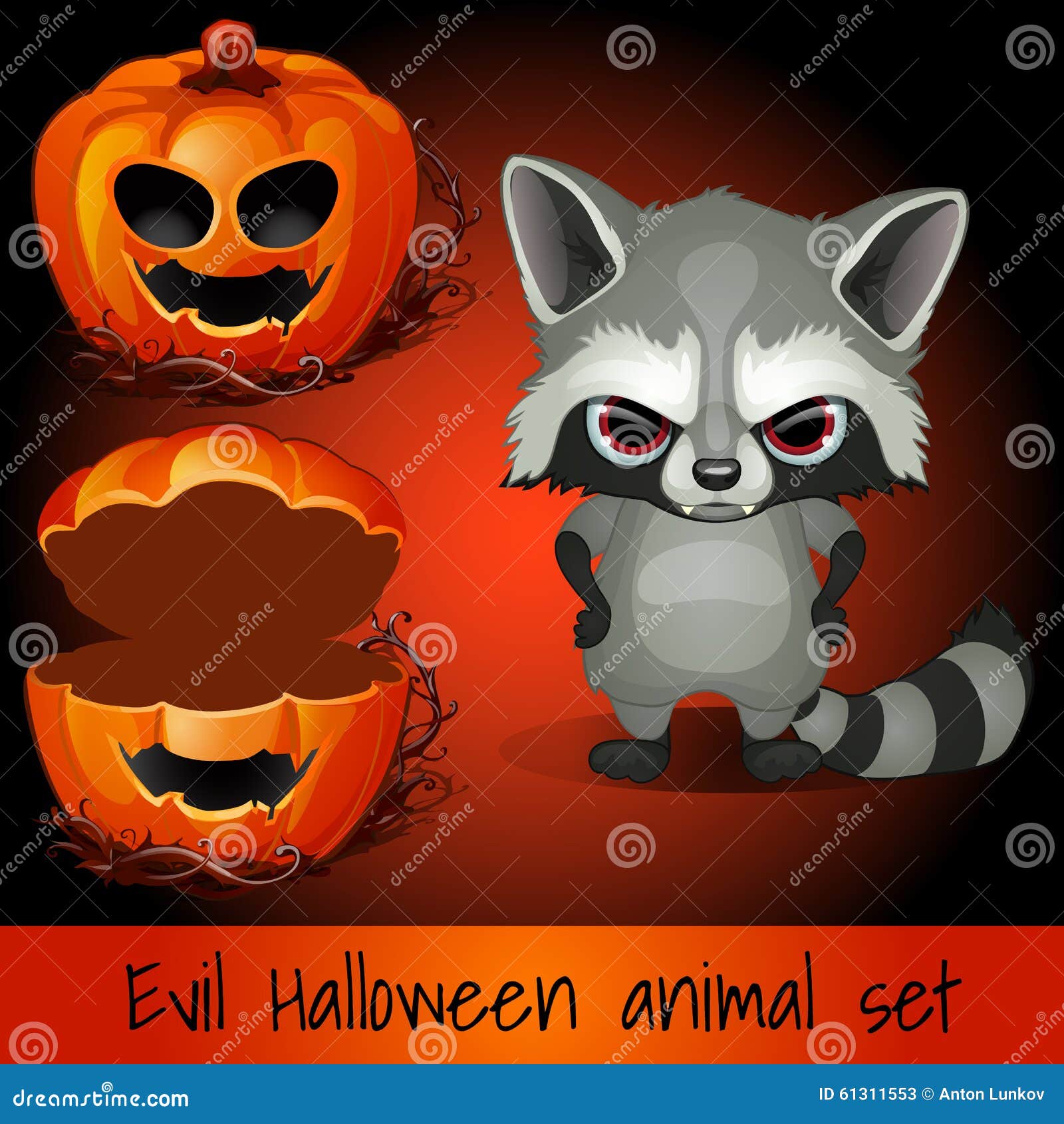 Raccoon Scary Sports Mascot Cartoon Vector | CartoonDealer.com #43386741