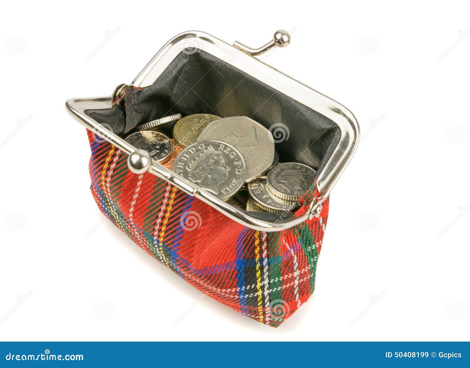 Open Purse With Gold Coins Royalty-Free Stock Photography ...