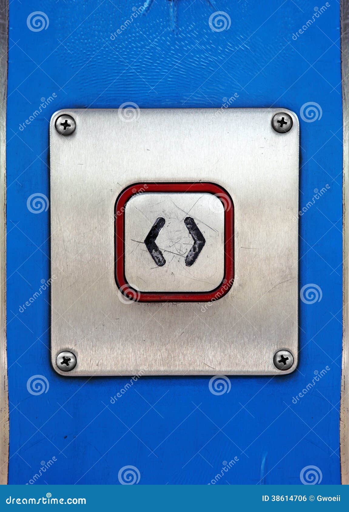 Open Push Button stock photo. Image of component, operation - 38614706