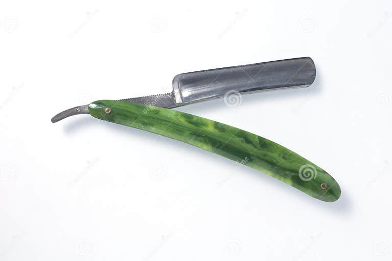 Open razor stock photo. Image of studio, mens, razor - 20279944