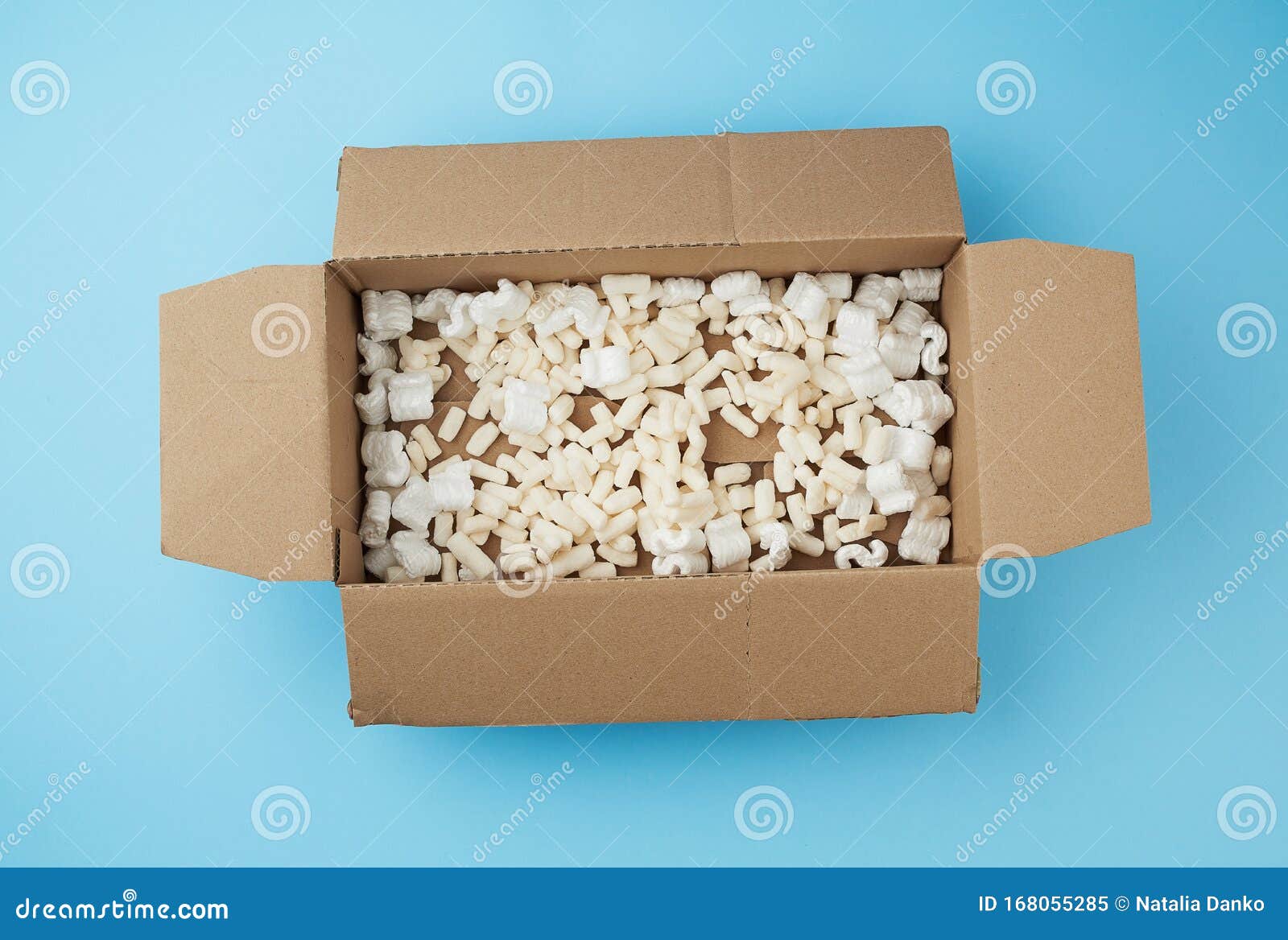 Open Rectangular White Cardboard Box Royalty-Free Stock Photography ...