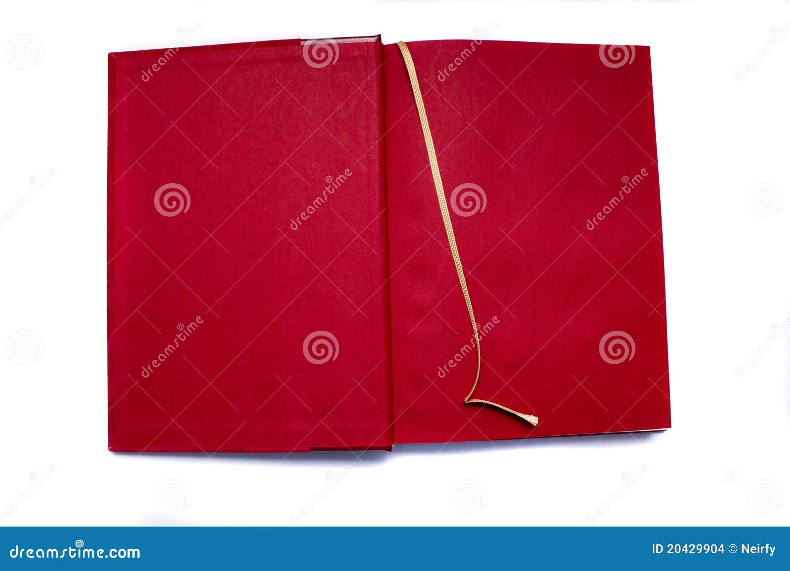 Open red book stock photo. Image of front, learn, empty - 20429904
