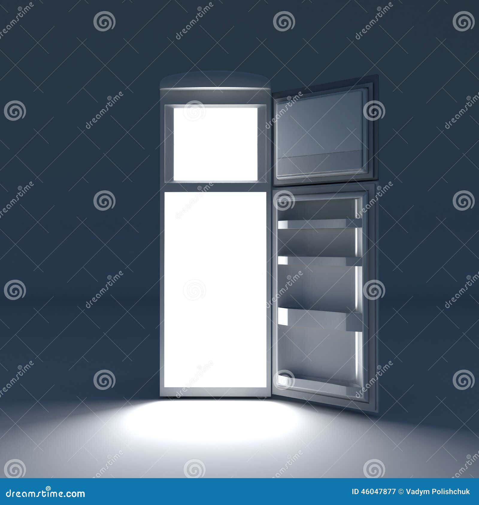 Open Refrigerator Royalty-Free Stock Photography | CartoonDealer.com ...