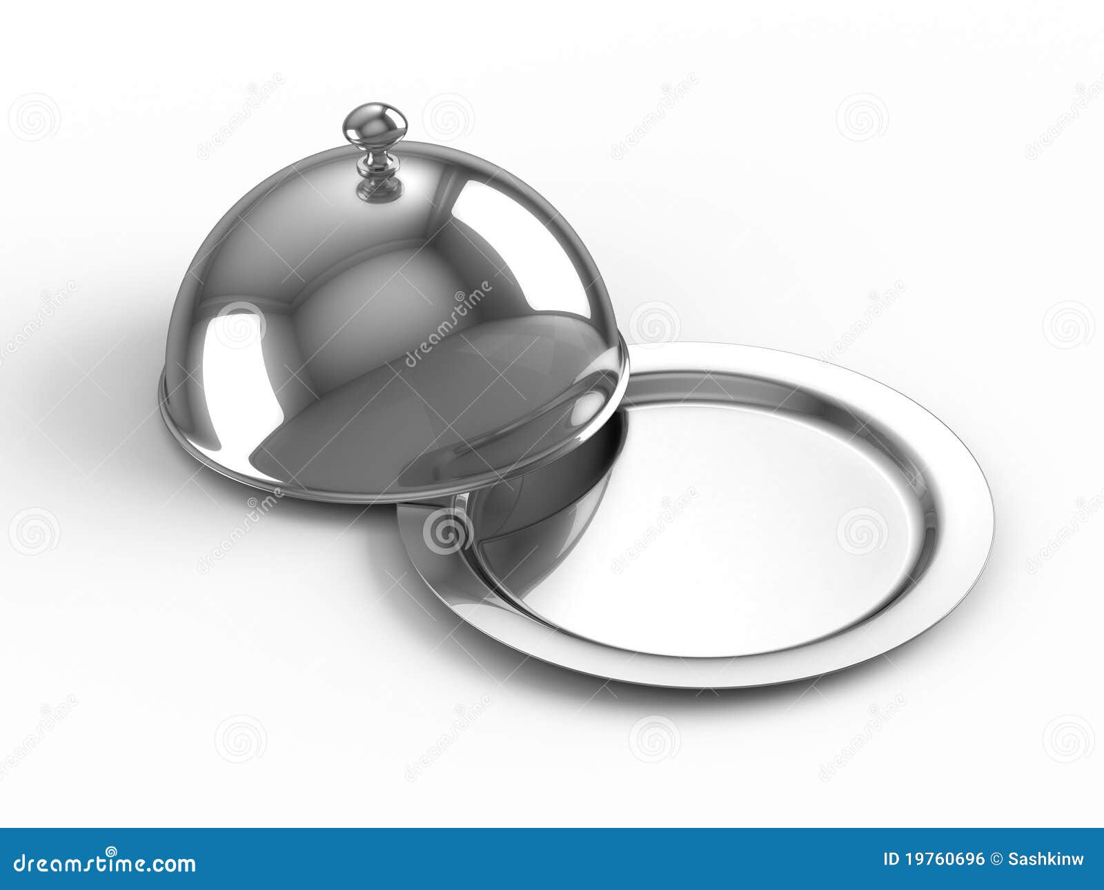 Open restaurant cloche stock illustration. Illustration of bell - 19760696