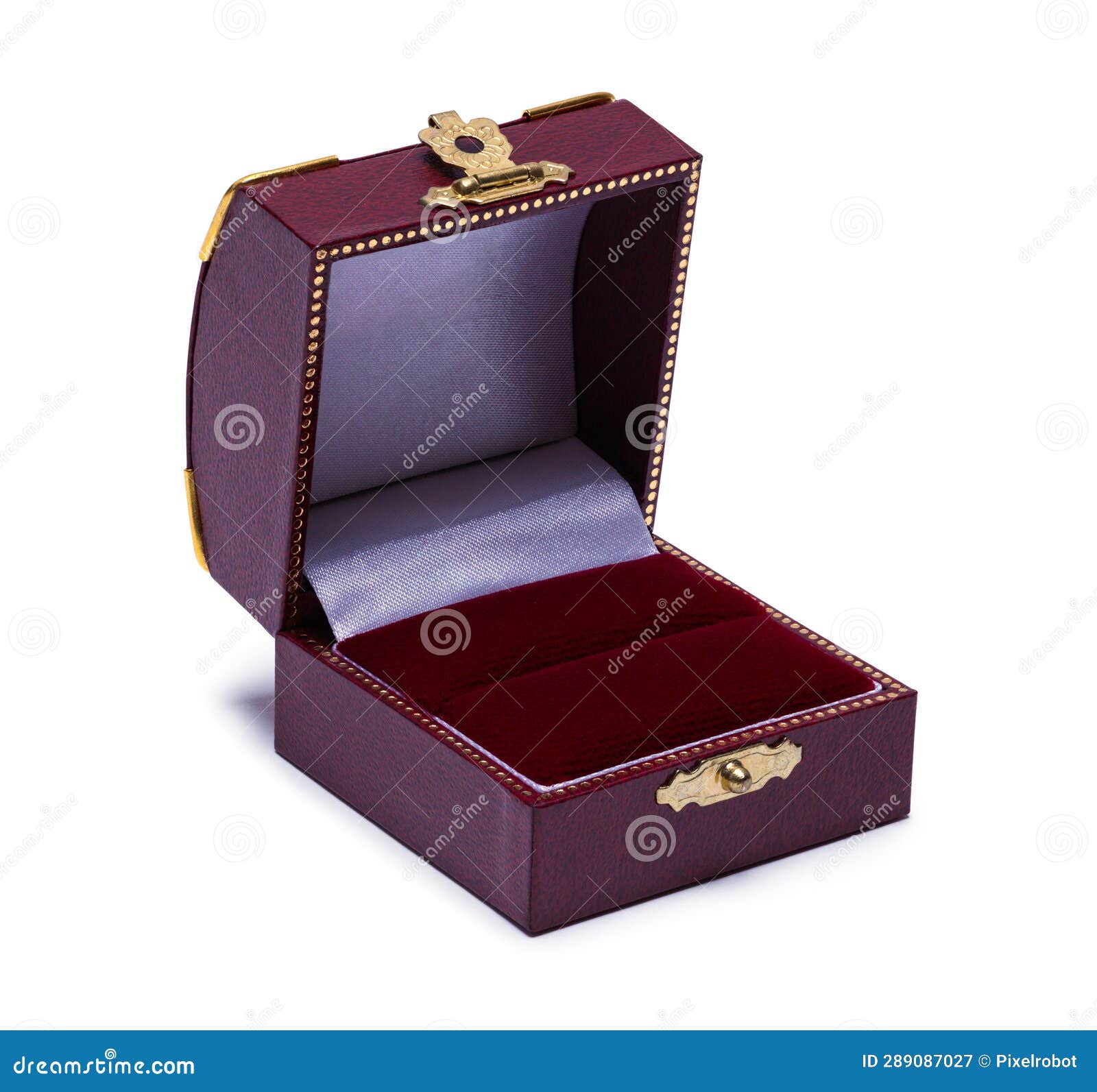 Open Ring Box stock image. Image of ring, jewelry, empty - 289087027
