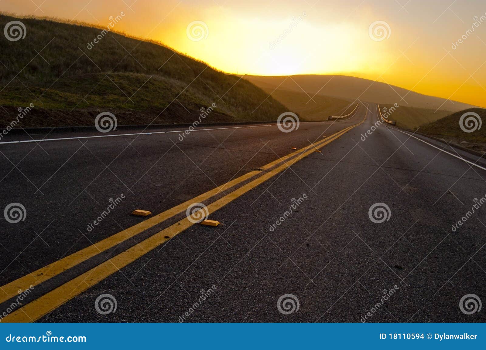 Open Road stock photo. Image of blue, open, street, road - 18110594