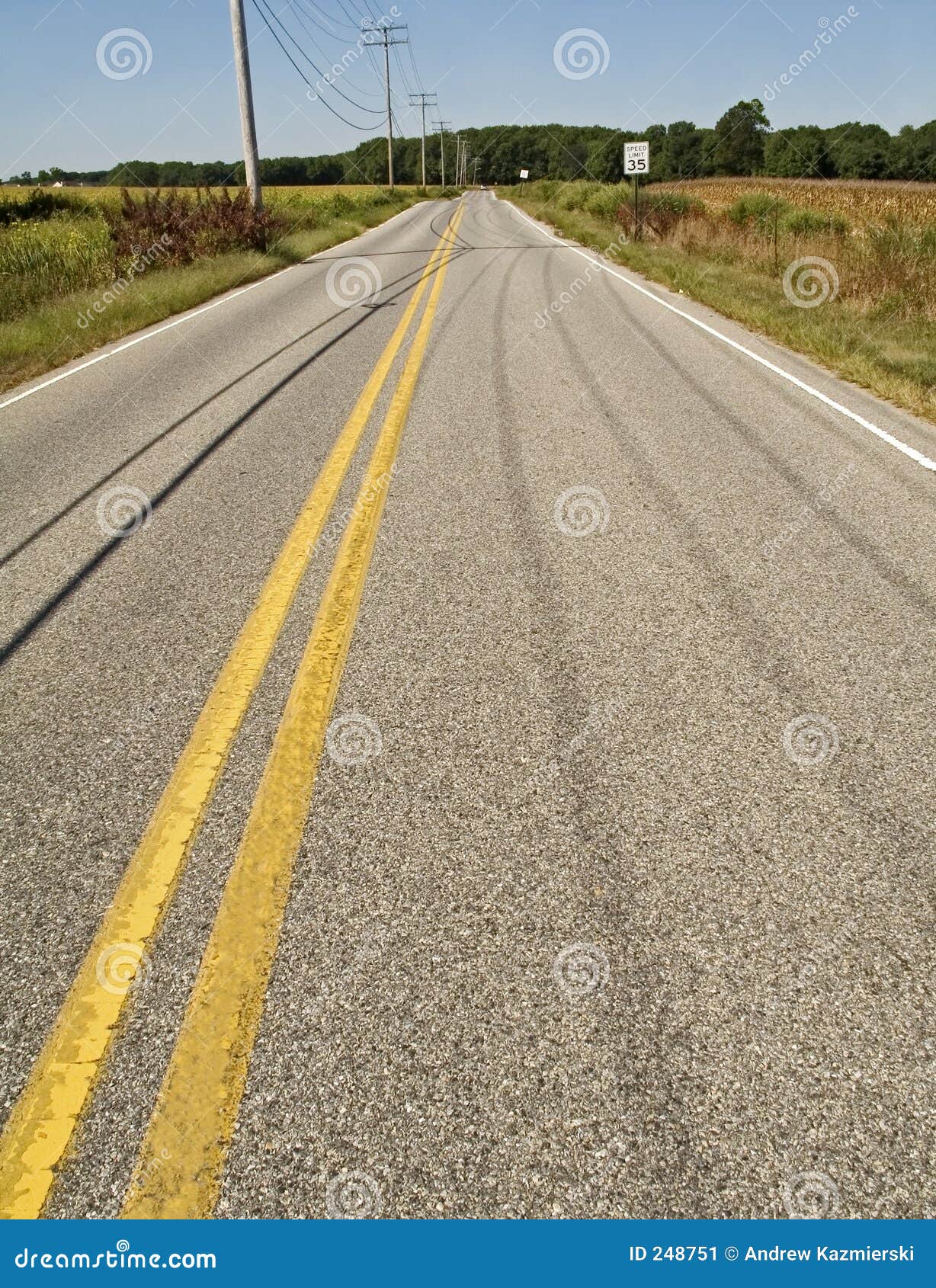 Open Road stock image. Image of black, commute, open, perspective - 248751