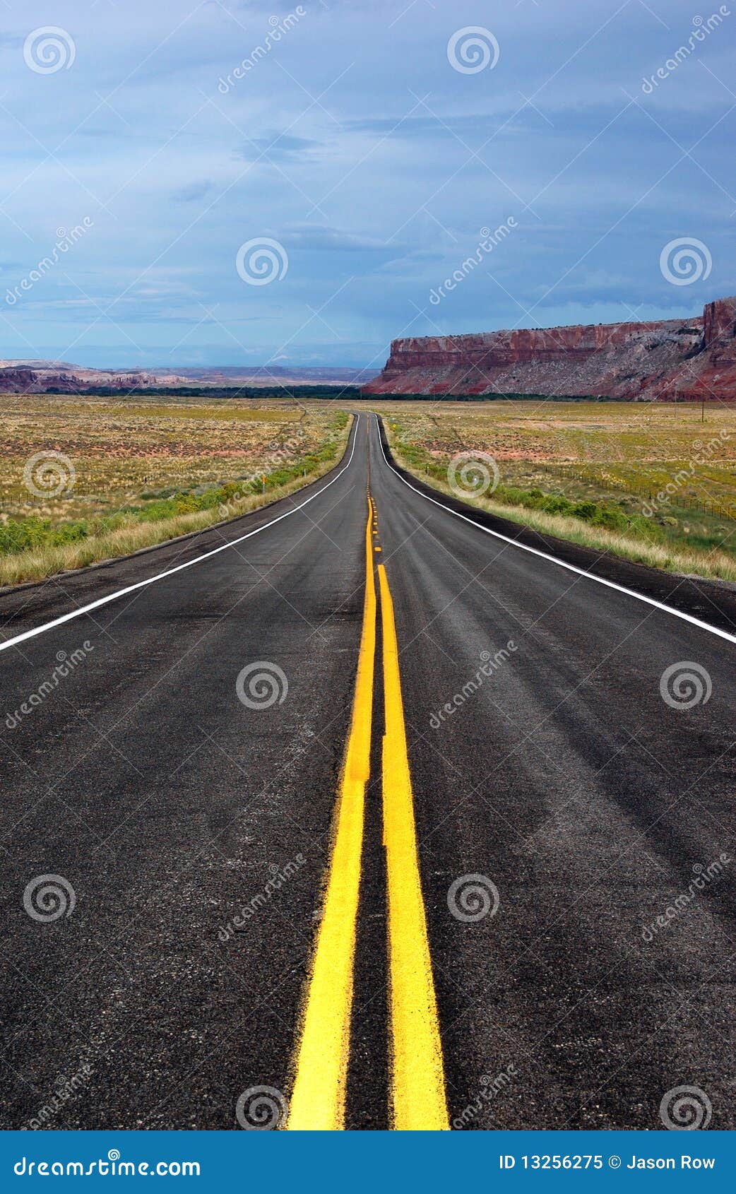 Open Road in Utah stock image. Image of american, highway - 13256275