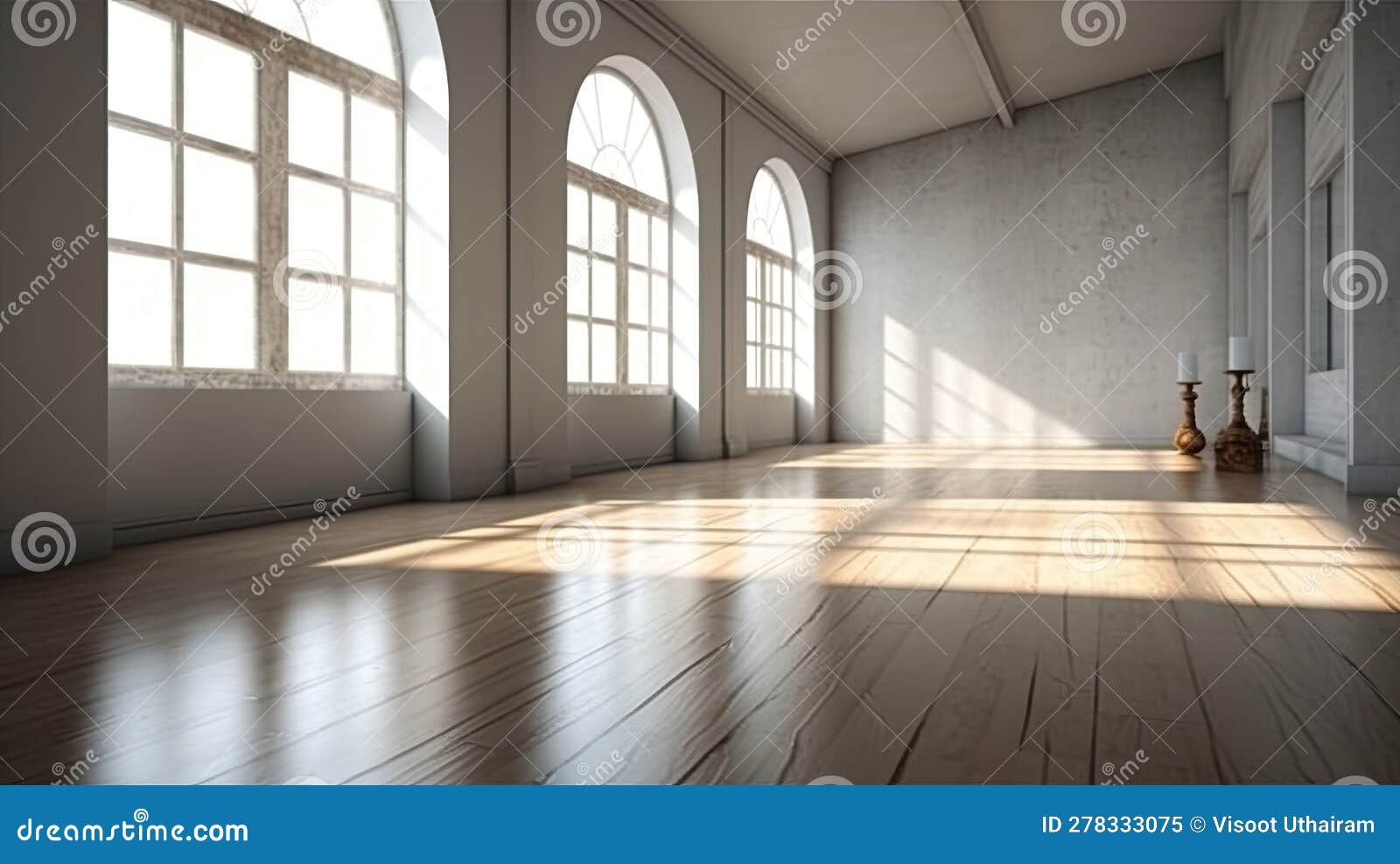 Open Rooms and Large Spaces with Interesting Light Reflections,AI ...