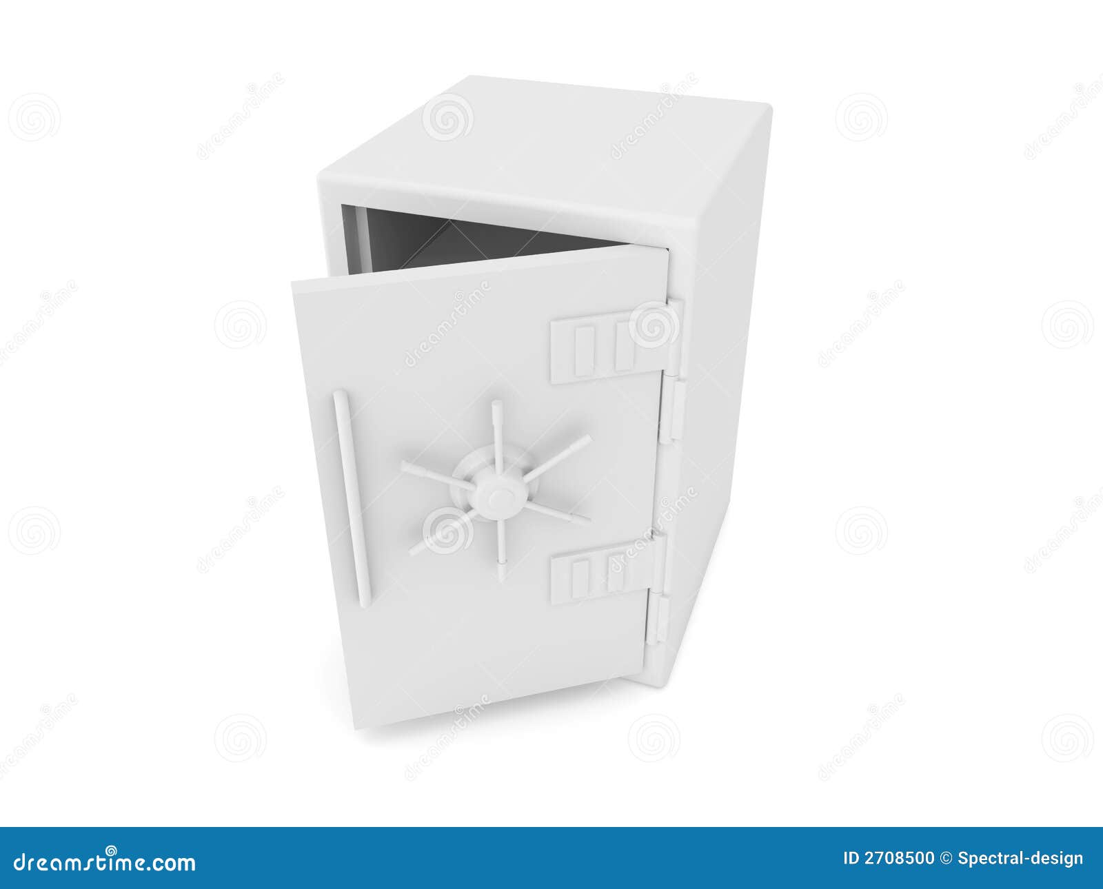 Open Safe stock illustration. Illustration of locker, secure - 2708500