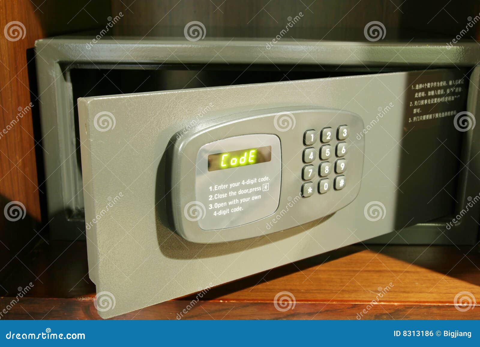 Open safe stock photo. Image of safety, metal, locked - 8313186