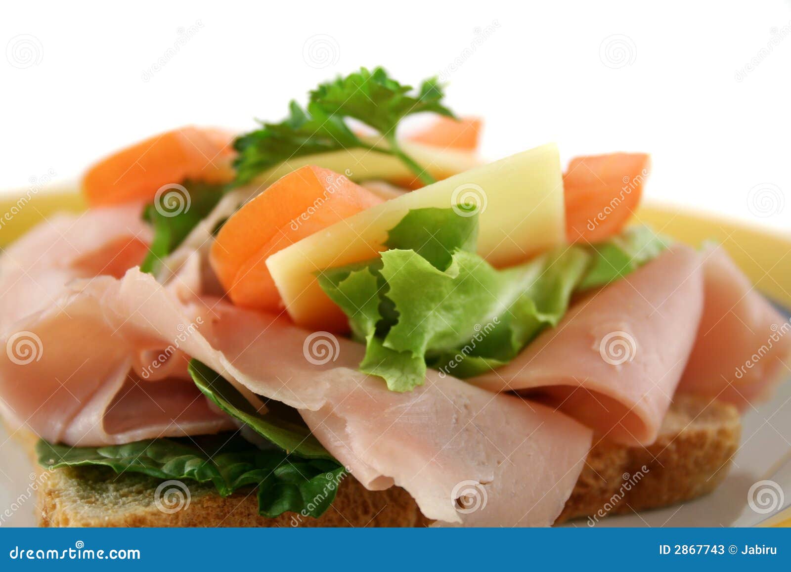 Open Sandwich 6 stock image. Image of nourishing, diet - 2867743