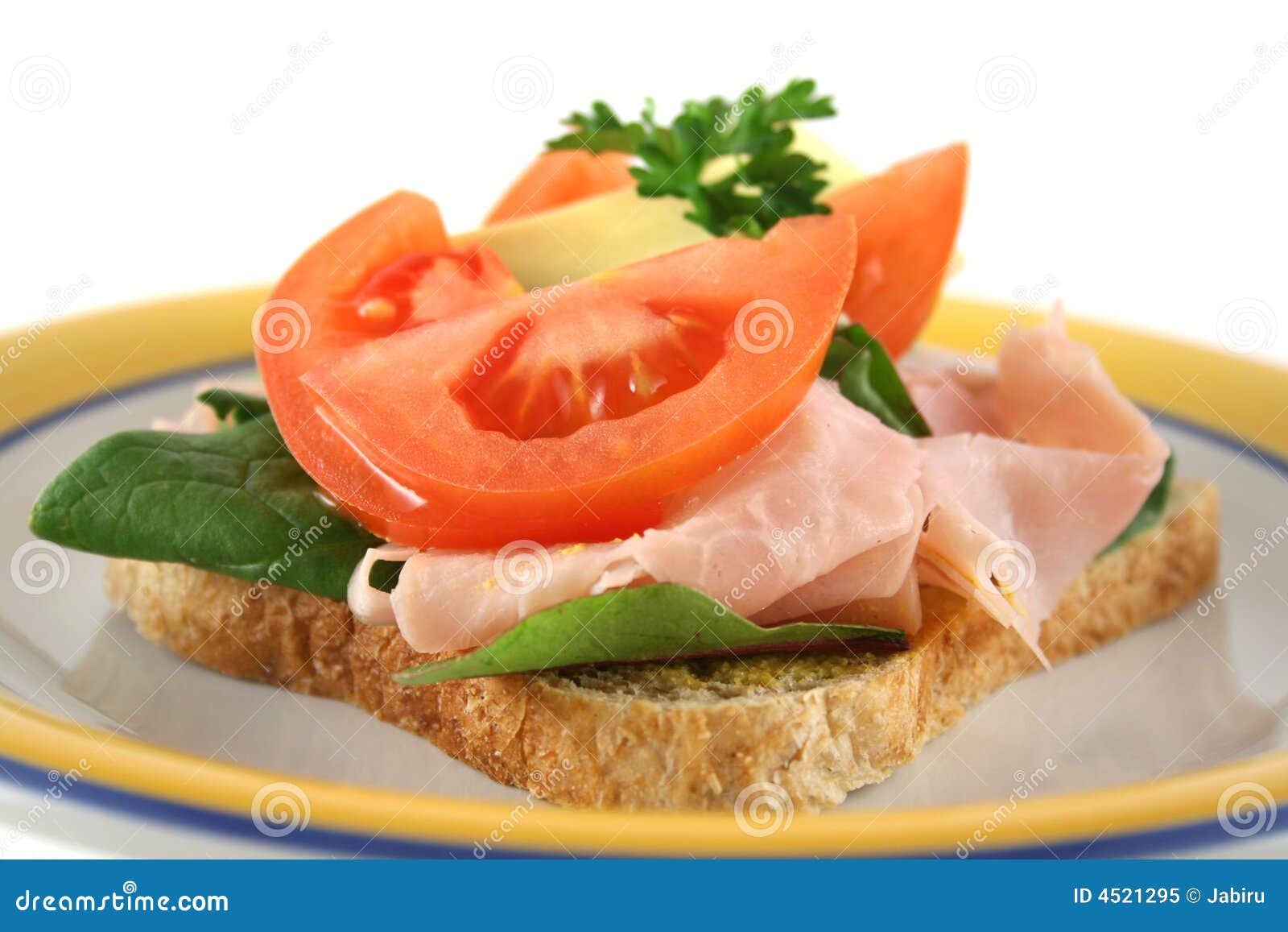 Open Sandwich 8 stock image. Image of herbs, culinary - 4521295
