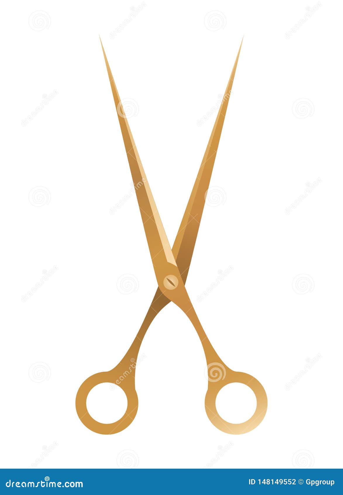 Open Scissor in White Background Icon Stock Vector - Illustration of ...